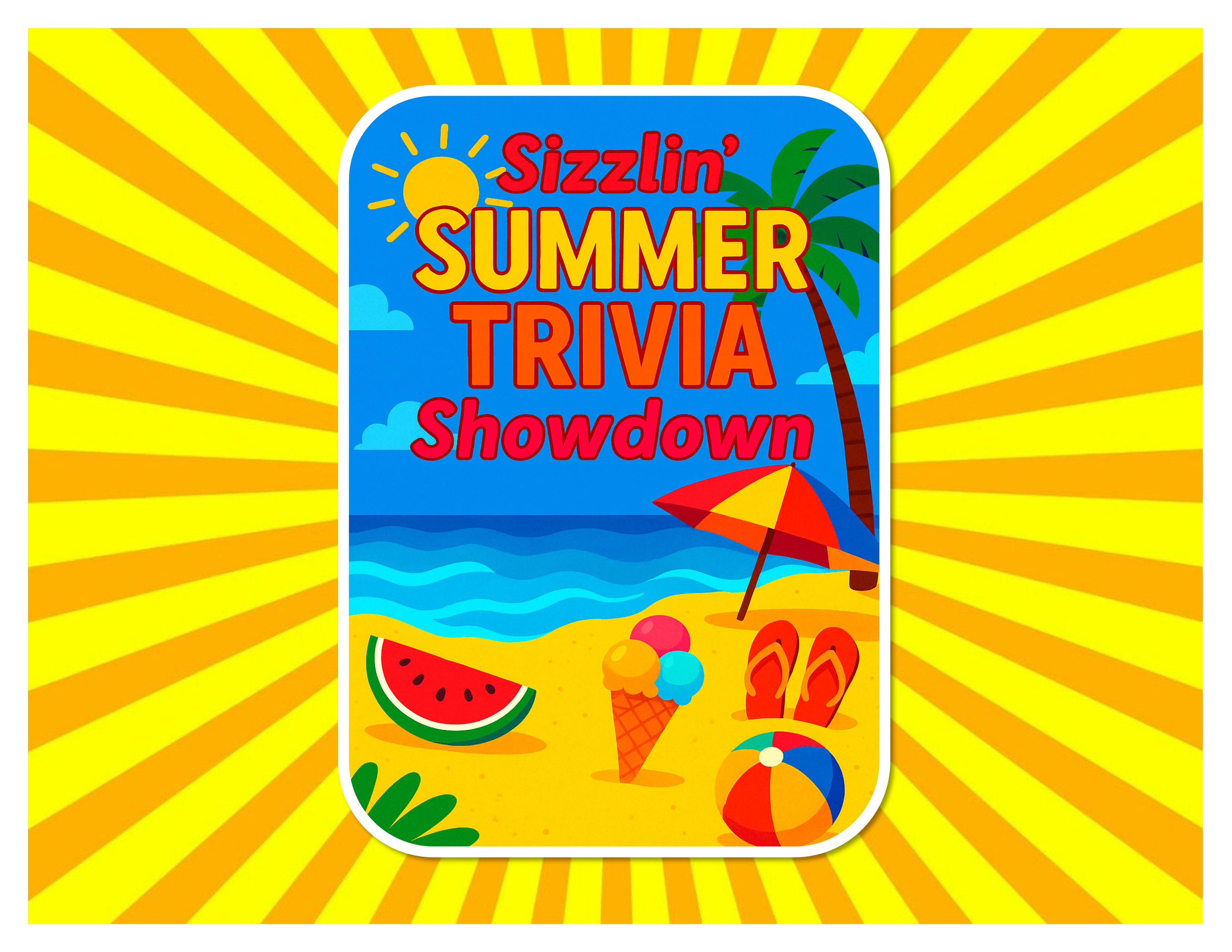 Sizzlin\' Summer Trivia Showdown - Custom Trivia Quiz Maker