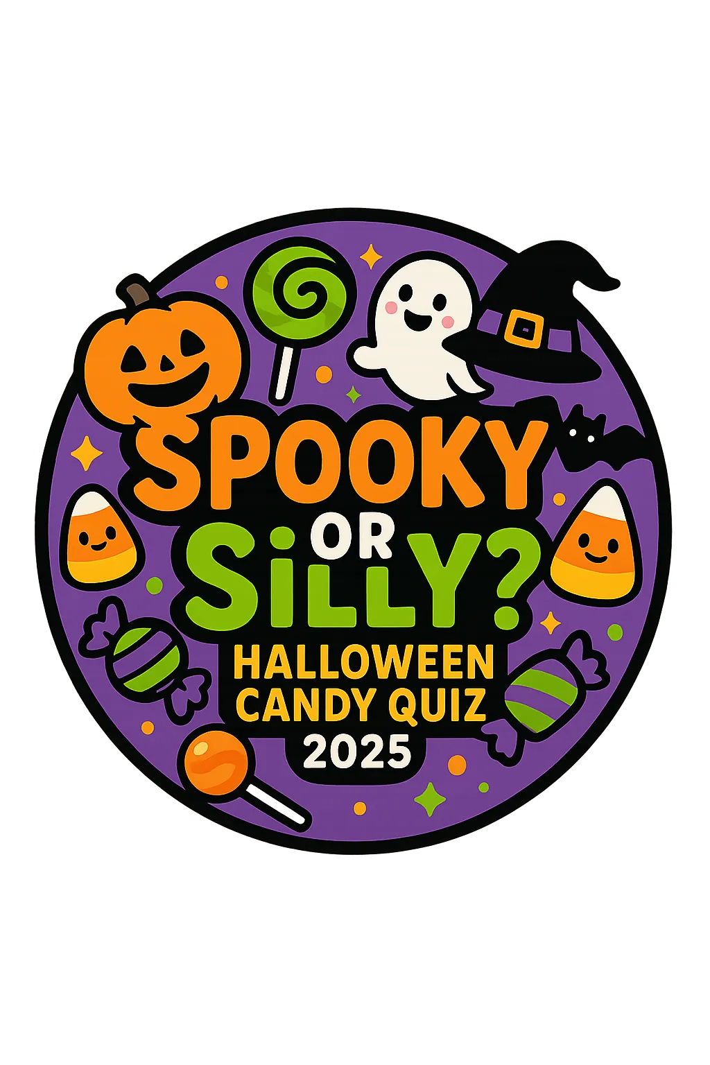 Spooky or Silly? Halloween Candy Quiz 2025 - Custom Trivia Quiz Maker