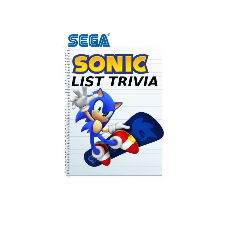 Sonic's List Trivia - Custom Trivia Quiz Maker